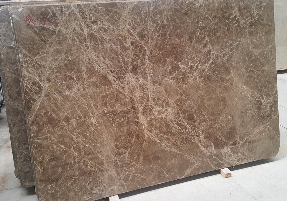 Dark Emperador Marble Slab - Cem Marble – Turkish Marble and Travertine