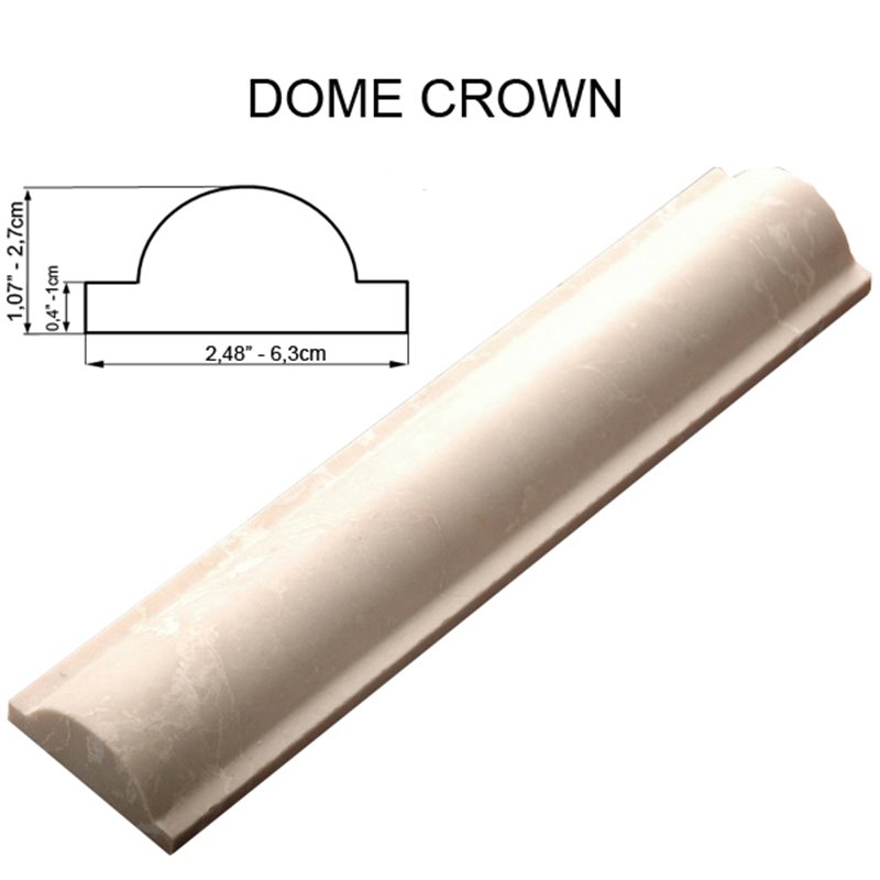 Dome Crown Moulding - Cem Mermer