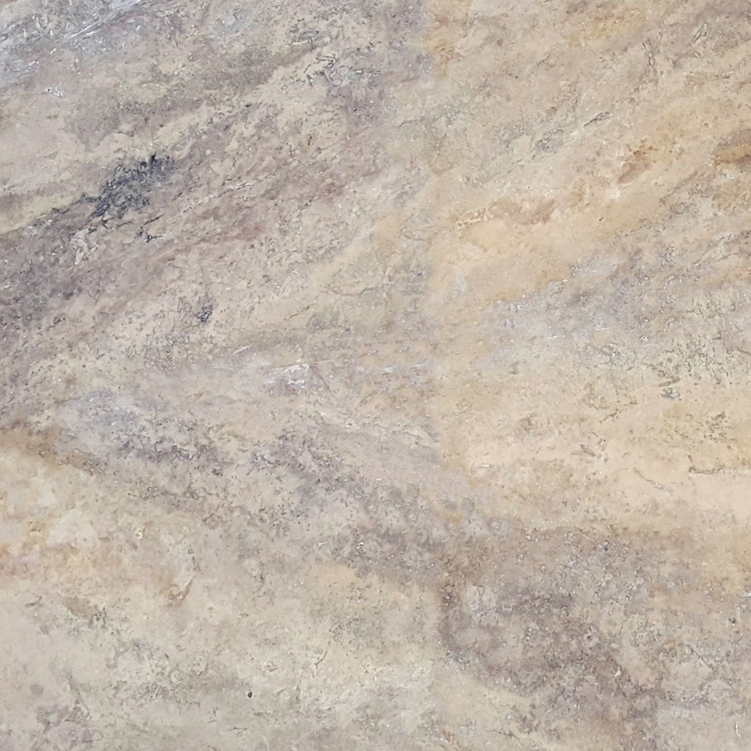 Cashmere Silver Travertine Tile Unfilled Honed - Cem Marble – Turkish ...